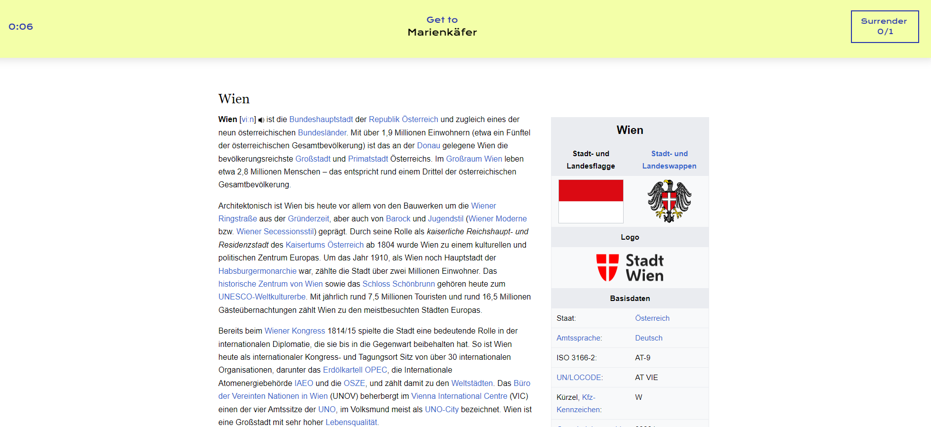 Wiki Race – Schooltools