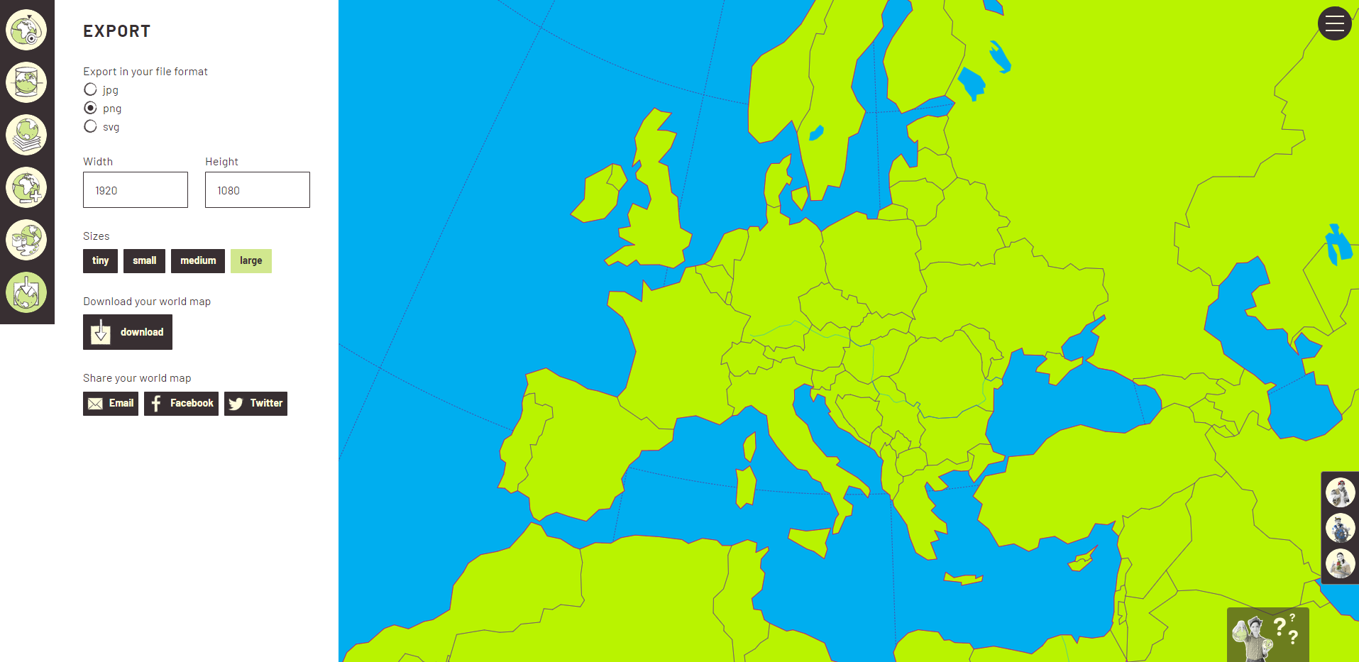 World Map Generator – Schooltools