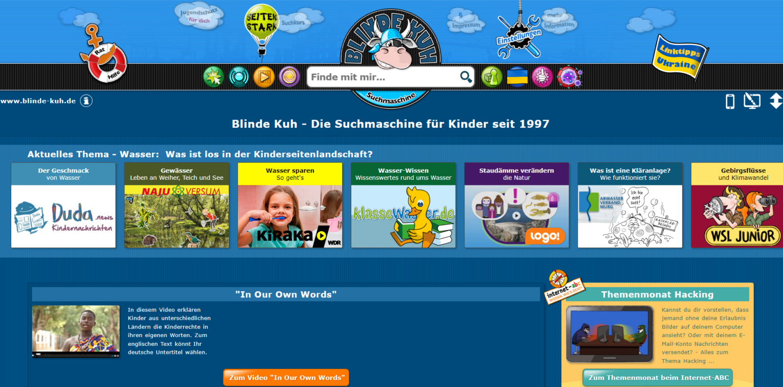 Blinde Kuh – Schooltools