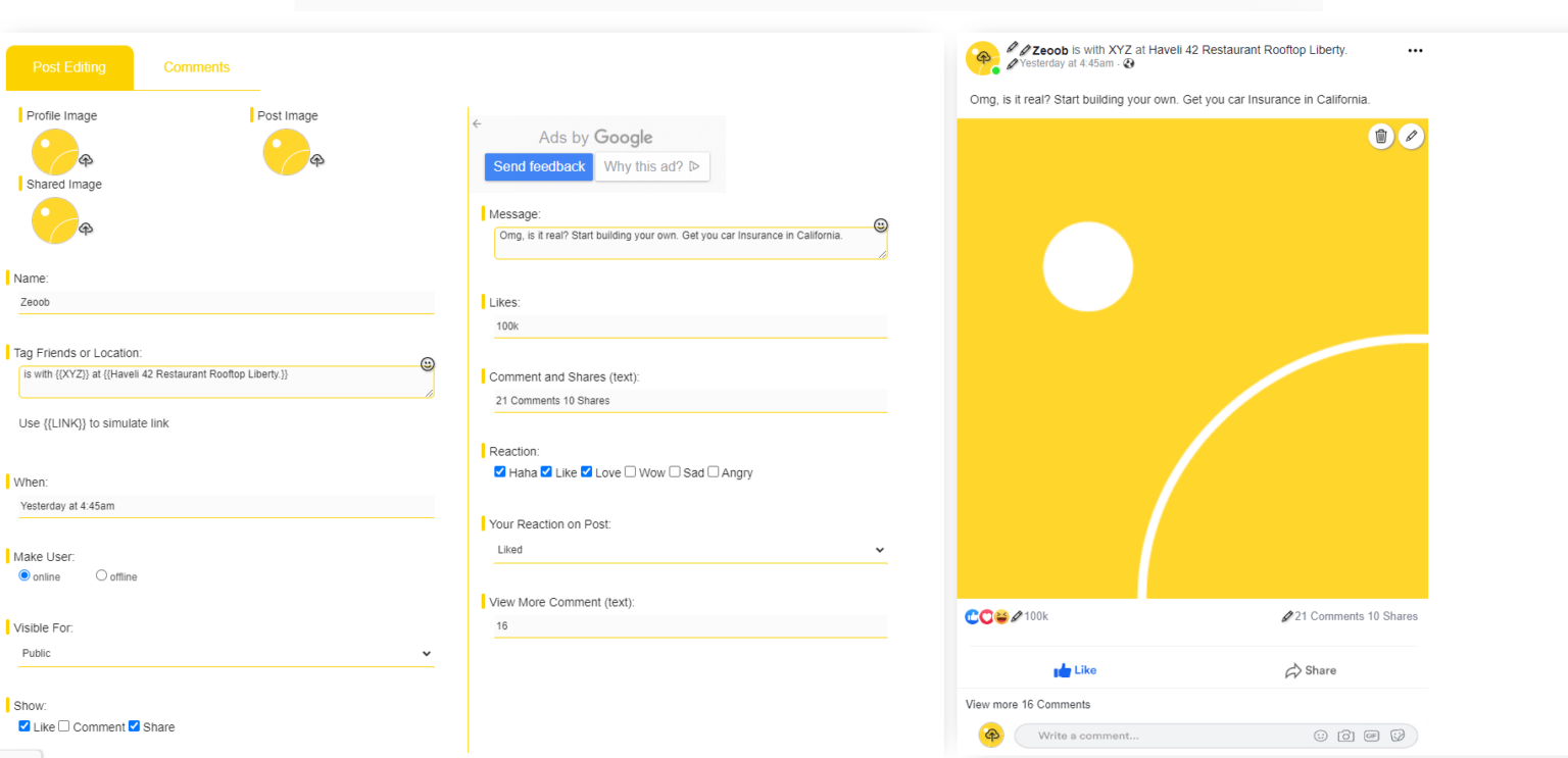 Zeoob – Social-Media Simulator – Schooltools
