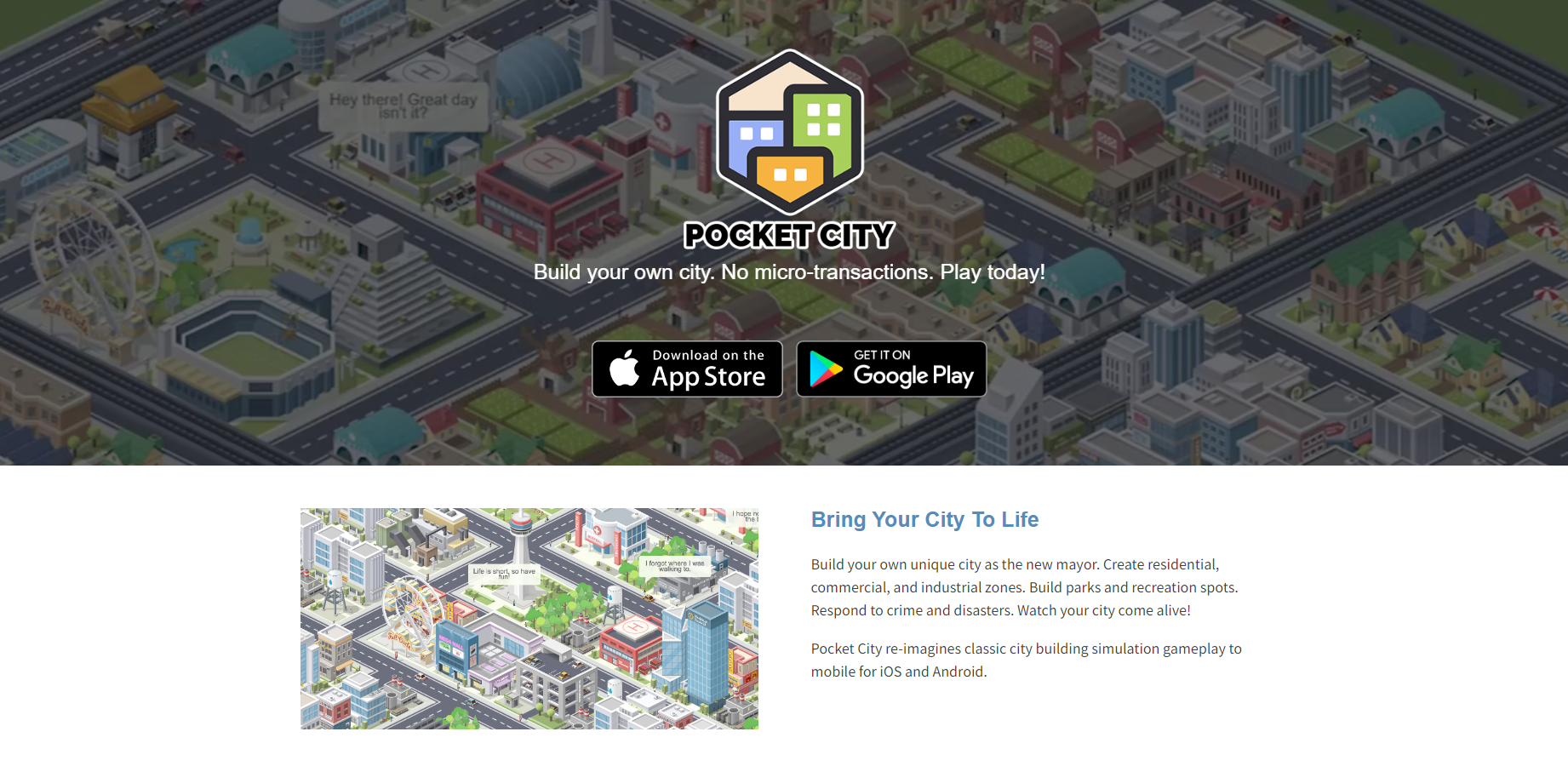 Pocket City – Schooltools