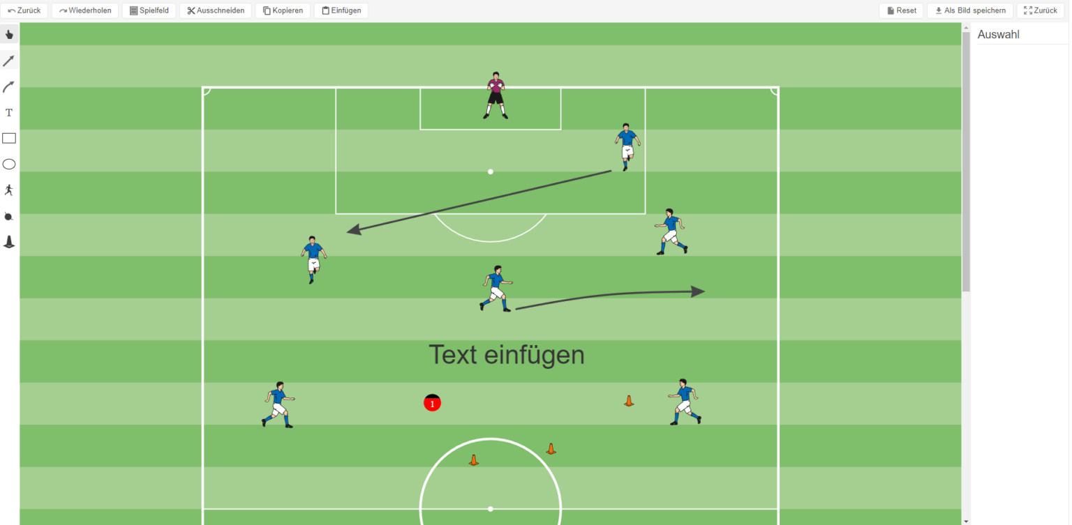 Fussballtraining Graphics – Schooltools