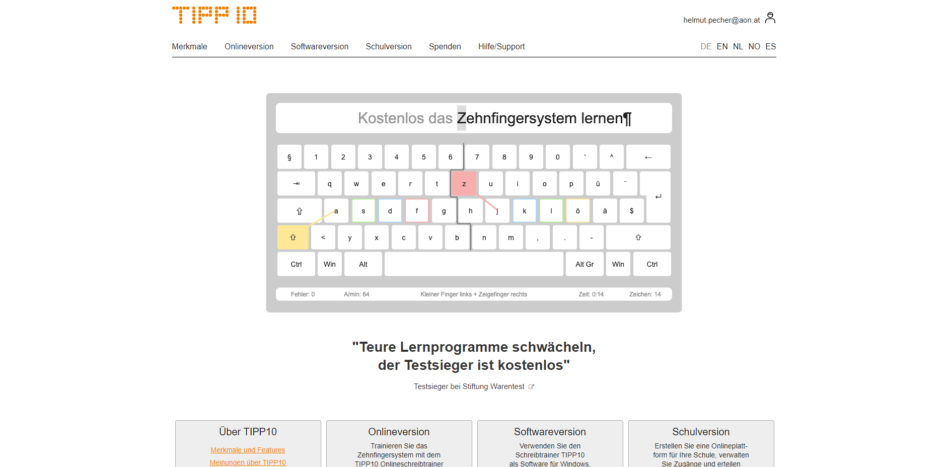 Tipp10 – Schooltools