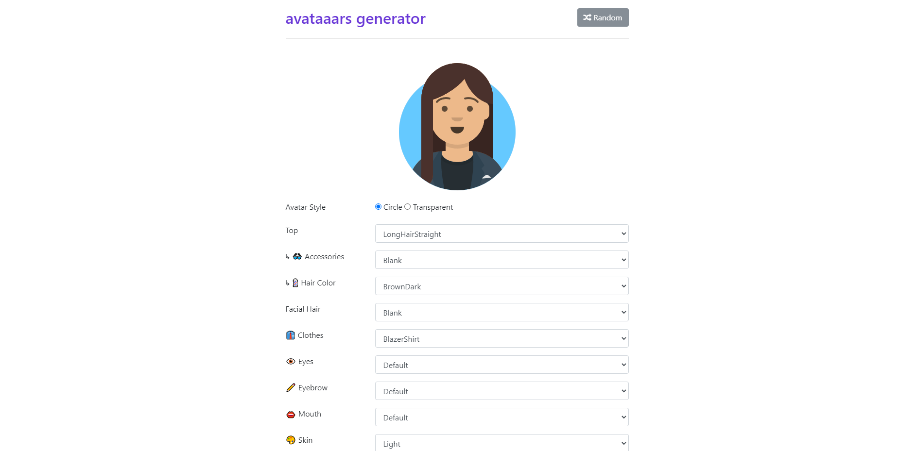 Avataaars Generator – Schooltools