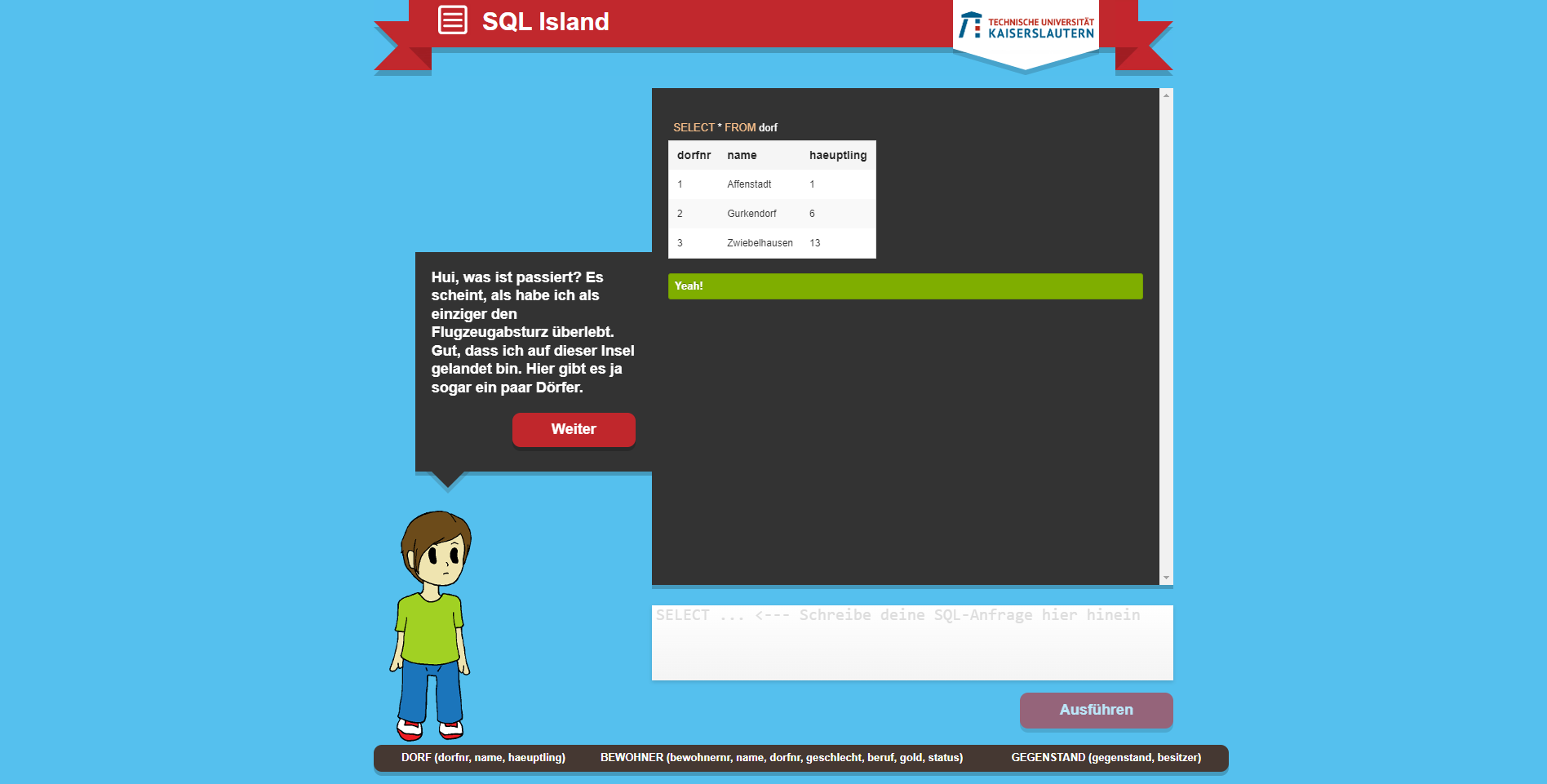 SQL Island – Schooltools
