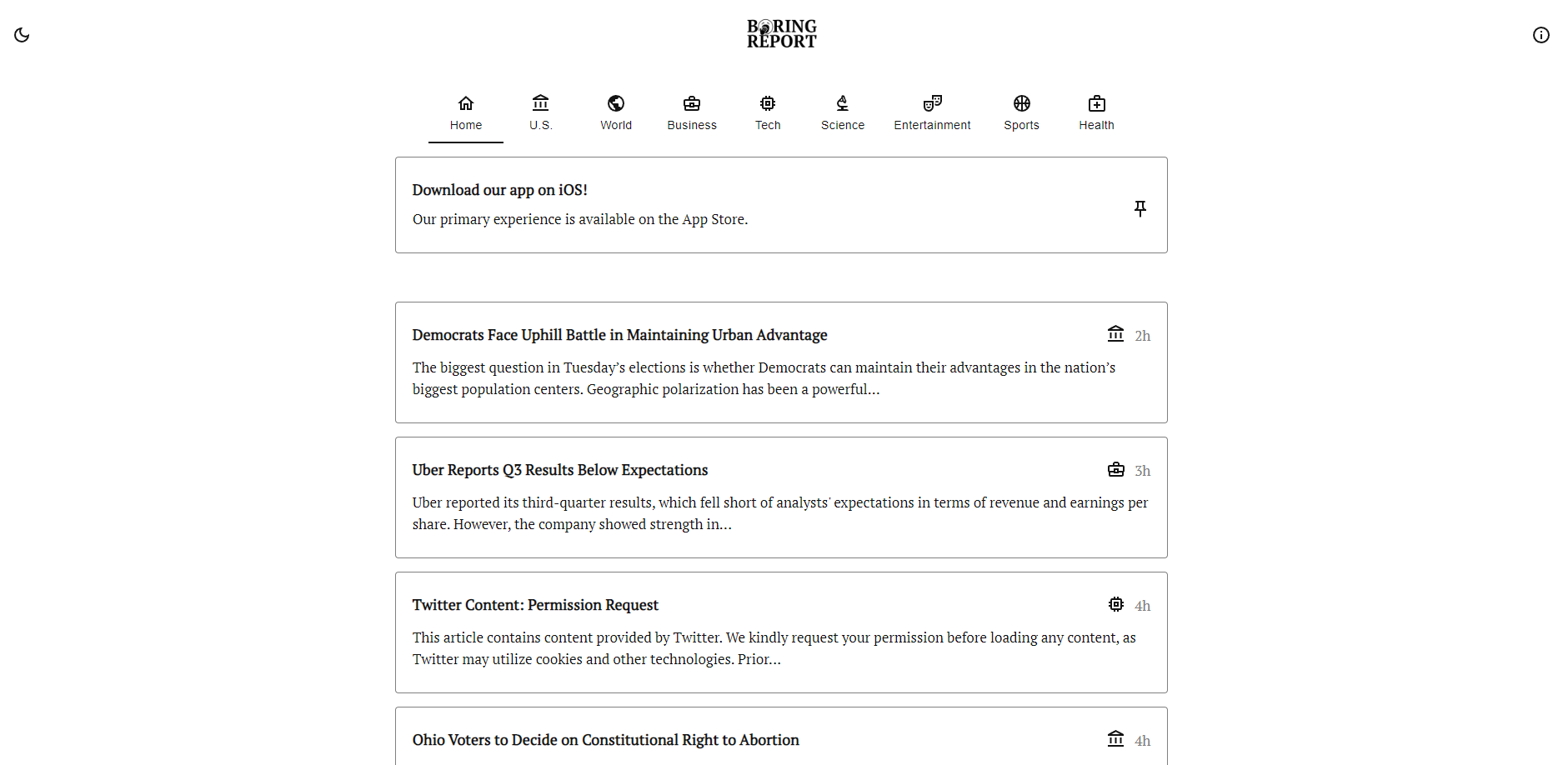 Boring Report – Schooltools