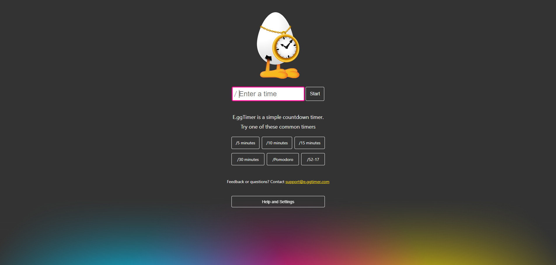 Egg Timer – Schooltools