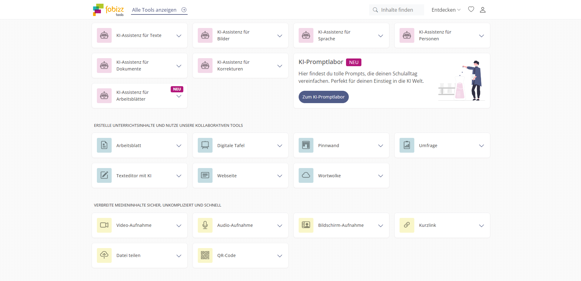 fobizz Tools – Schooltools
