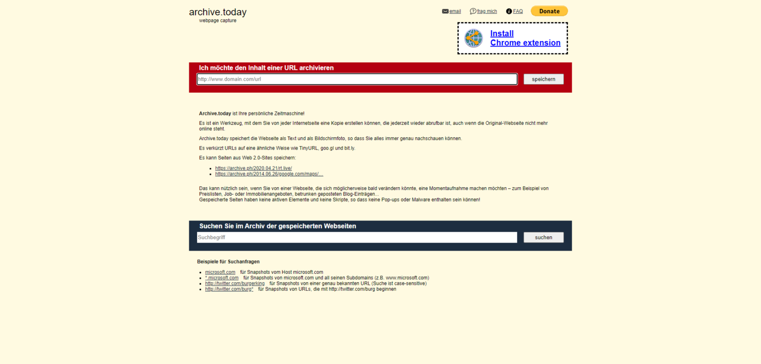 Archive.today – Schooltools