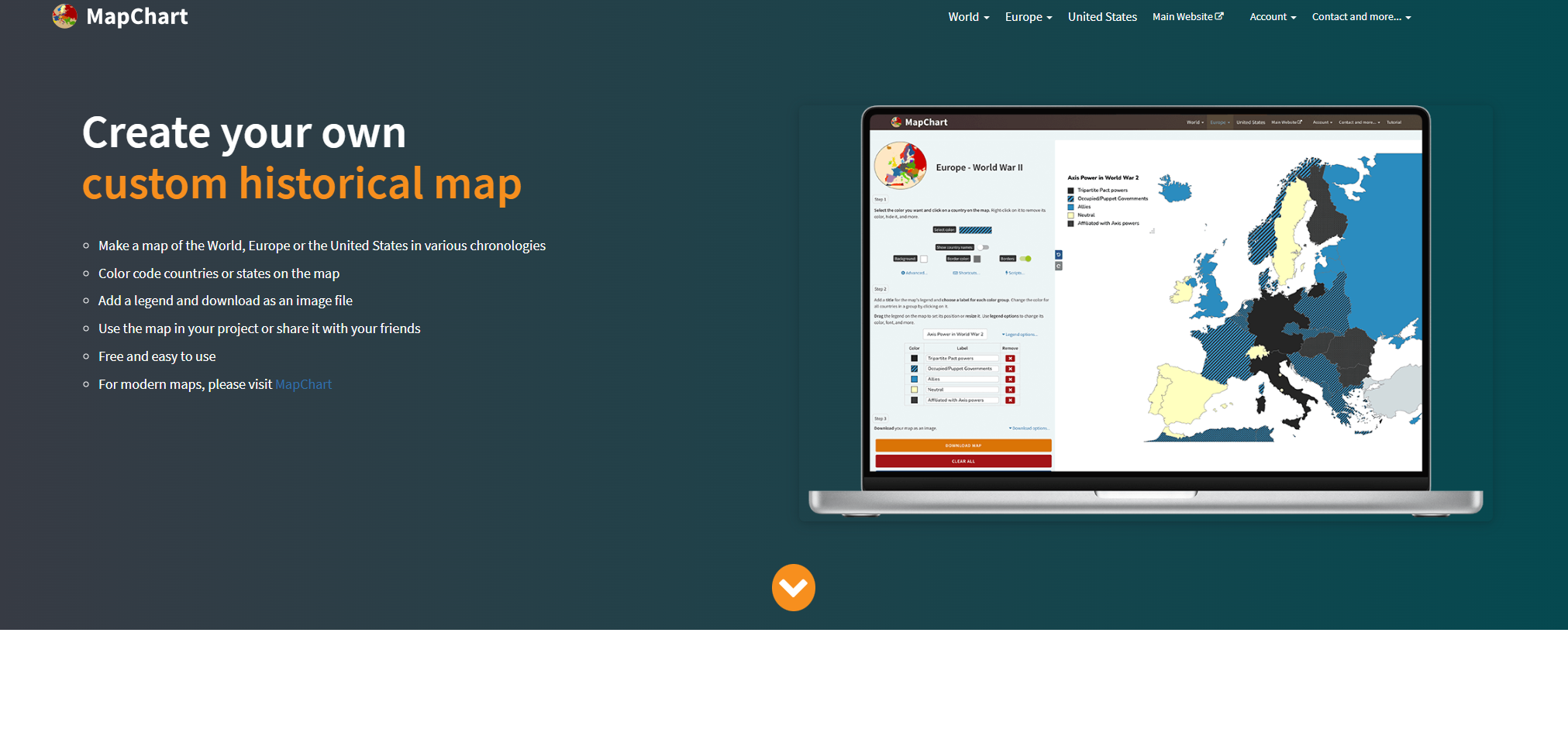 MapChart – Schooltools