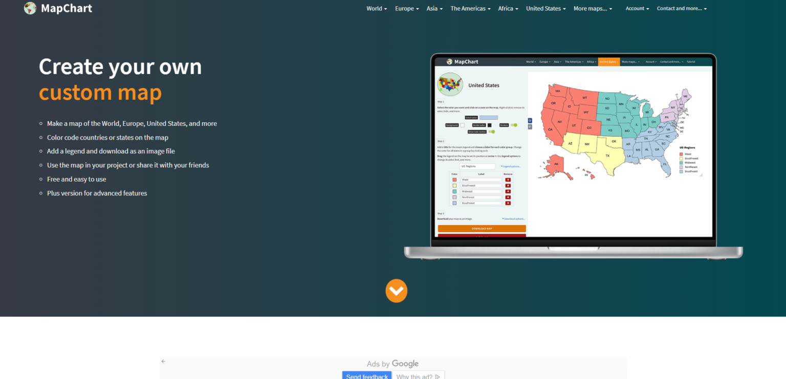 MapChart – Schooltools