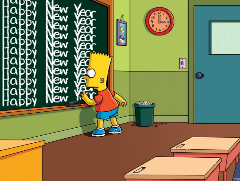 Bart Simpson Chalkboard Generator – Schooltools