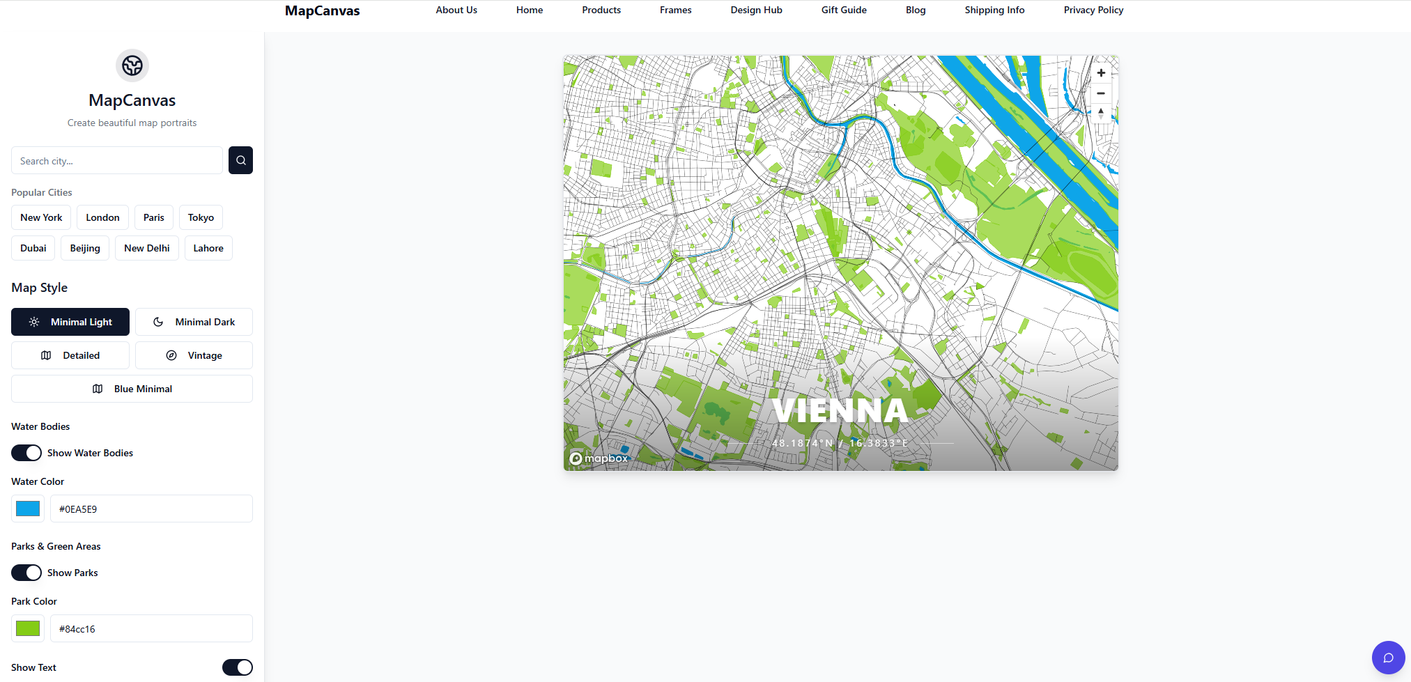 Map Canvas – Schooltools