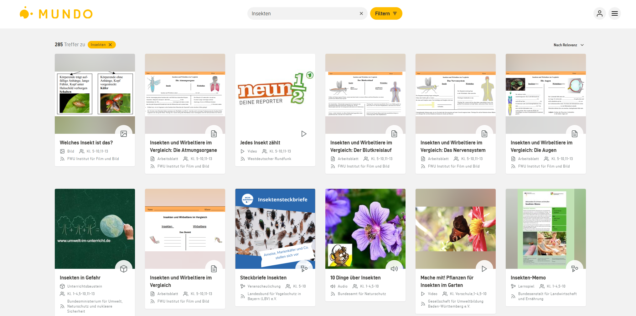 MUNDO – Schooltools