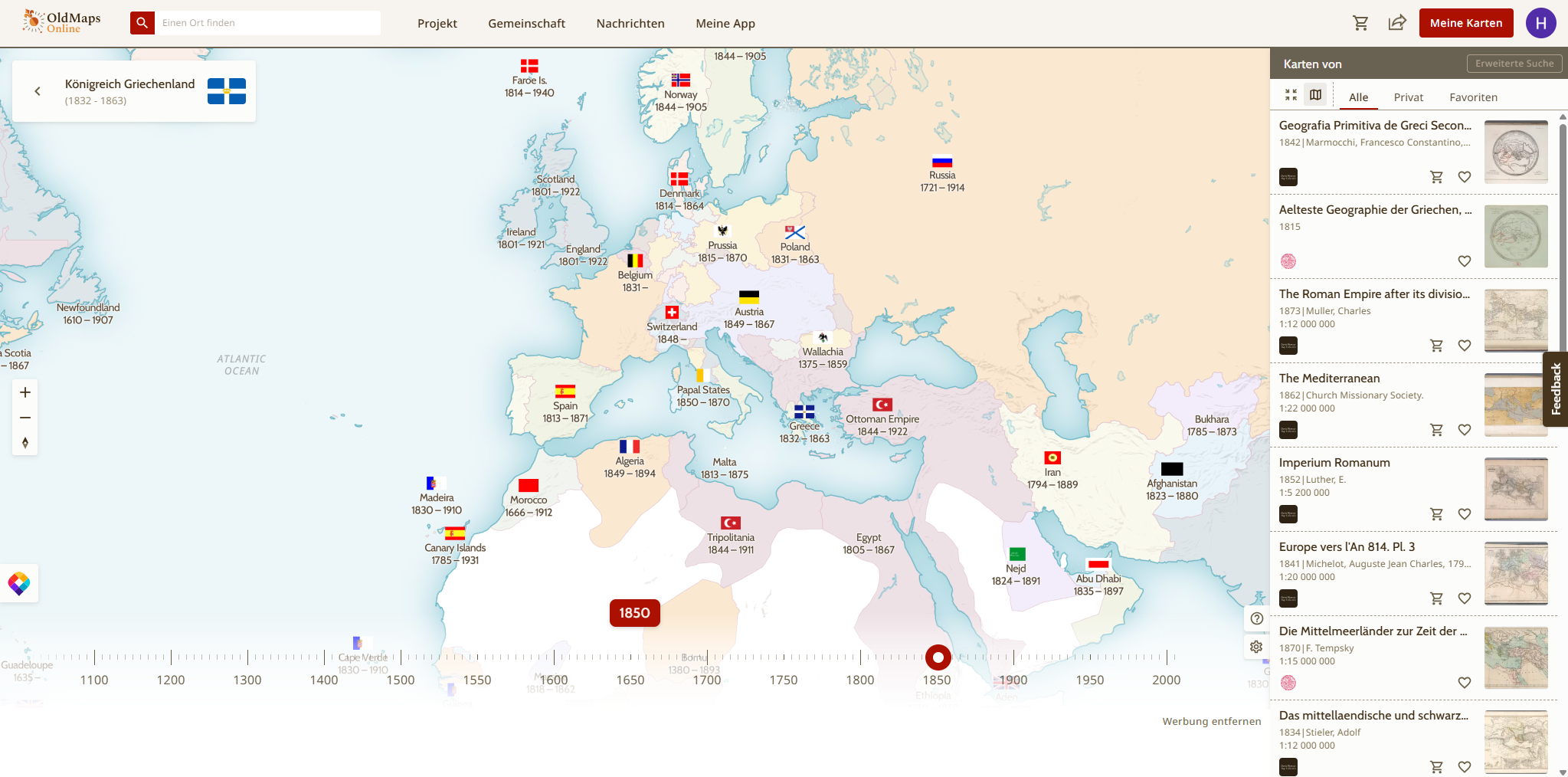 Old Maps online – Schooltools