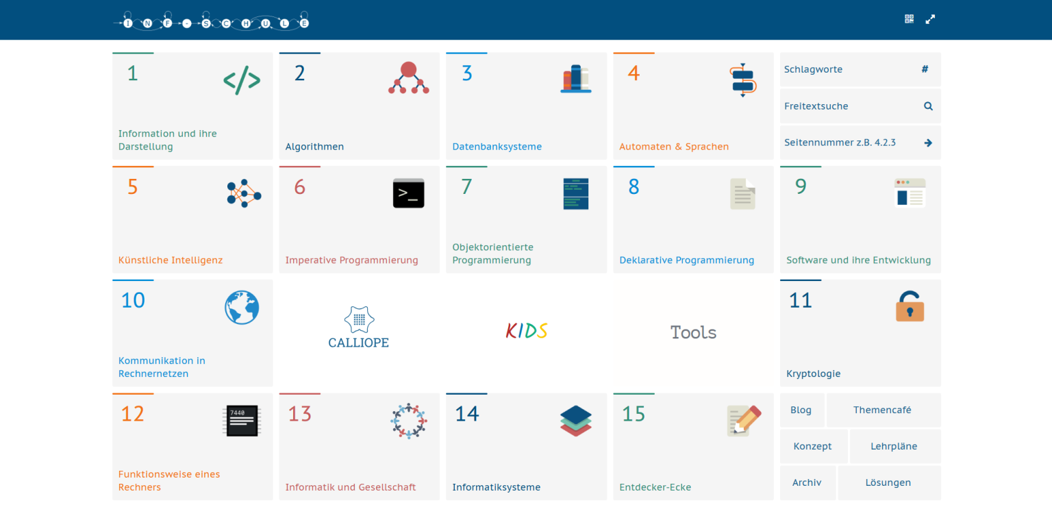Inf Schule – Schooltools